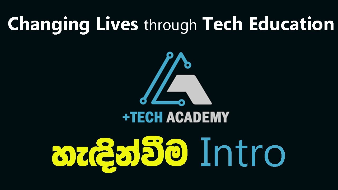 Intro to +Tech Academy - YouTube