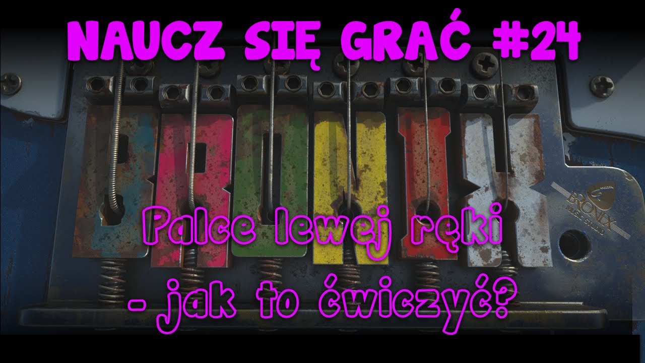 Palce lewej ręki - jak to ćwiczyć? - YouTube