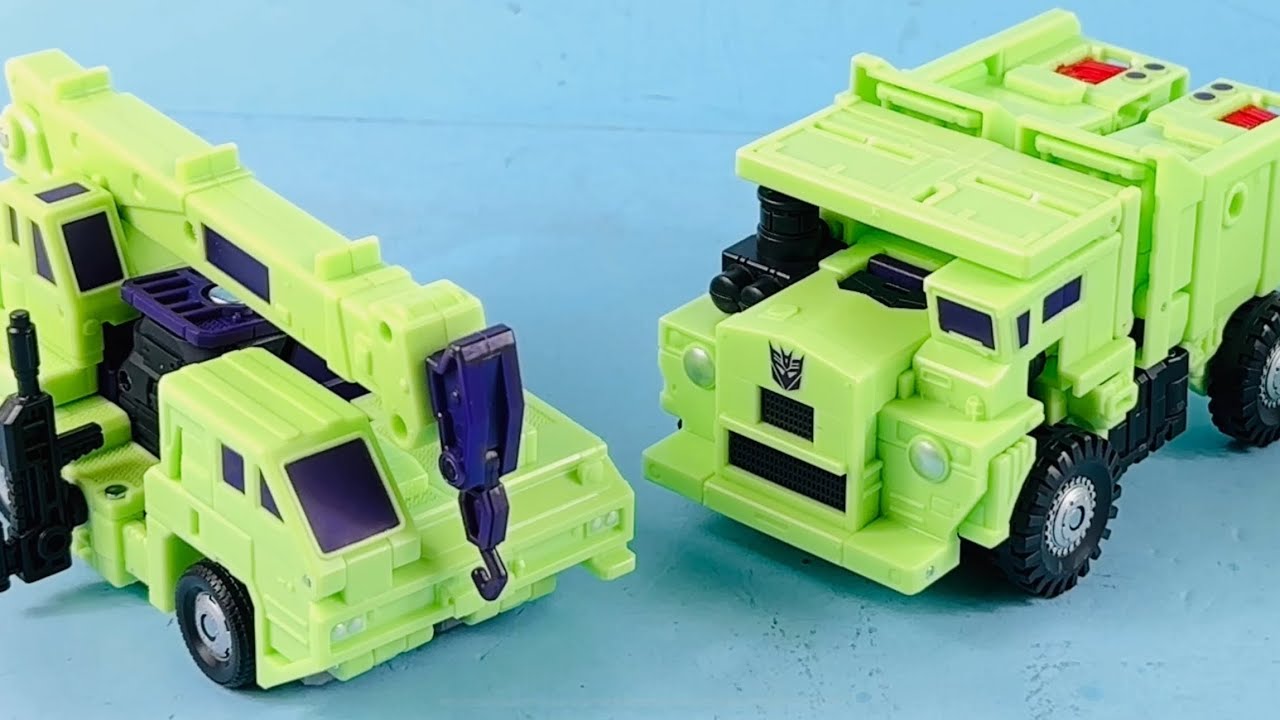 Transformers Studio Series '86 Commander Class HOOK and LONG HAUL Video Review - YouTube