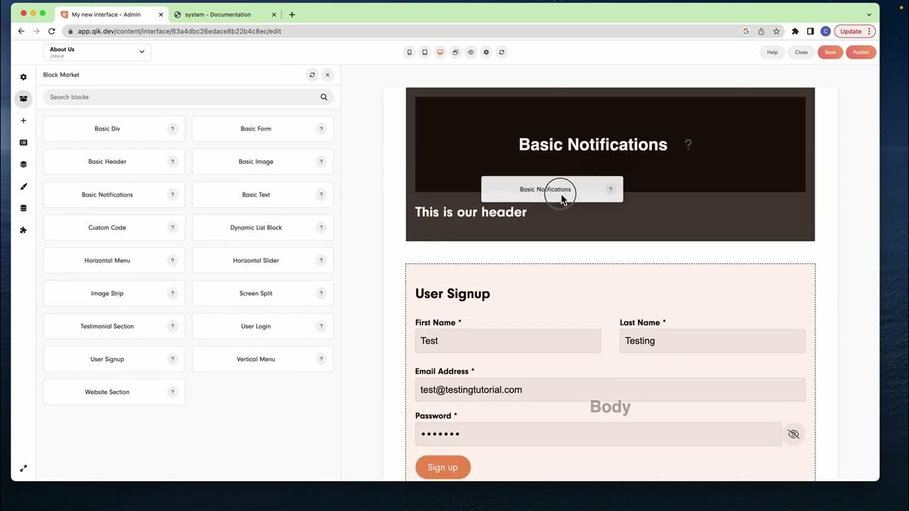 Interface Builder - Using the Javascript SDK - YouTube