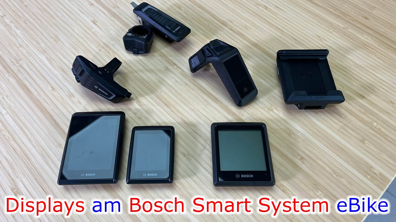 Displays fürs Bosch Smart System eBike - YouTube