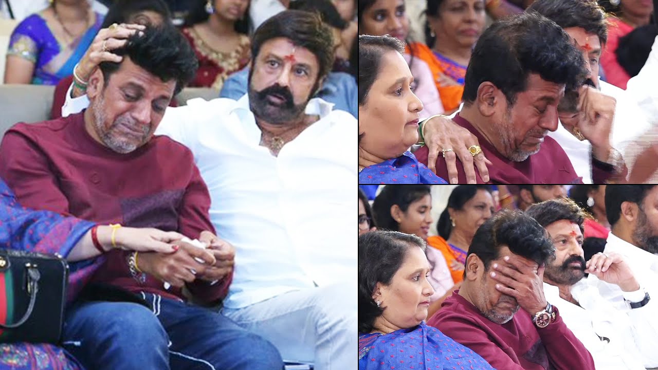 Shiva Rajkumar Emotional Visuals At Vedha Pre Release Event