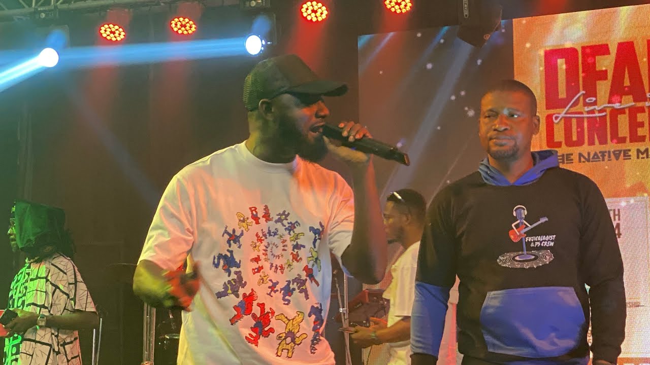 FUJICOLOGIST PERFORMANCE AT DFAMOUS LIVE IN CONCERT - YouTube