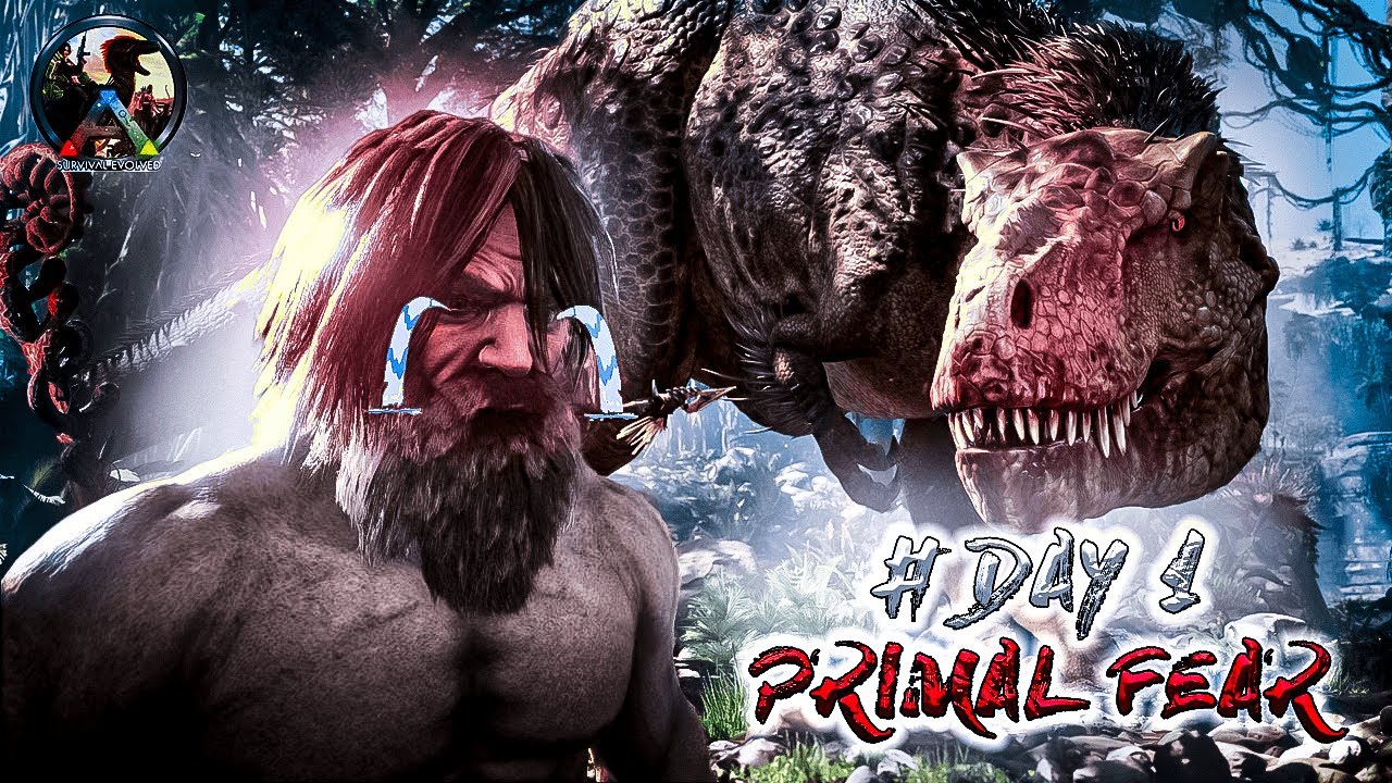 🔴Day 1 in Primal Fear || Ark Survival Evolved live || #livestream #ark ...
