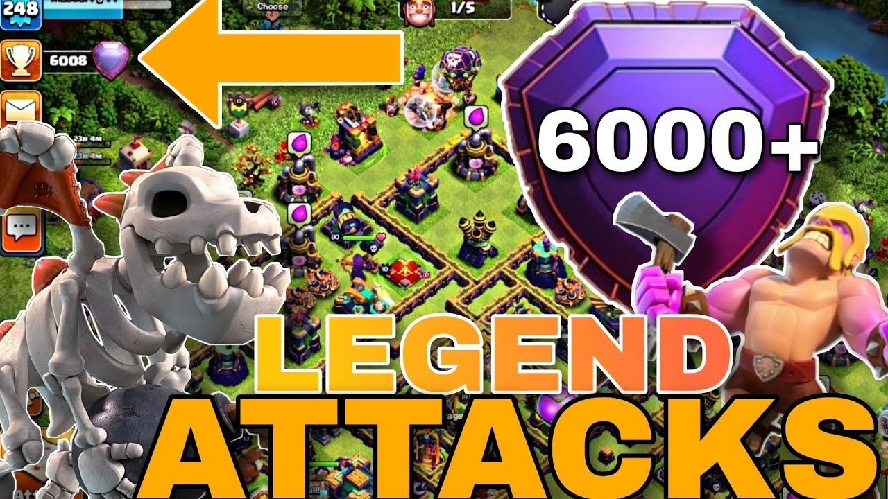 6000+ TH14 GLOBAL LEGEND HITS 🏆 SUPER HYDRA ARMY | CLASH OF CLANS - YouTube