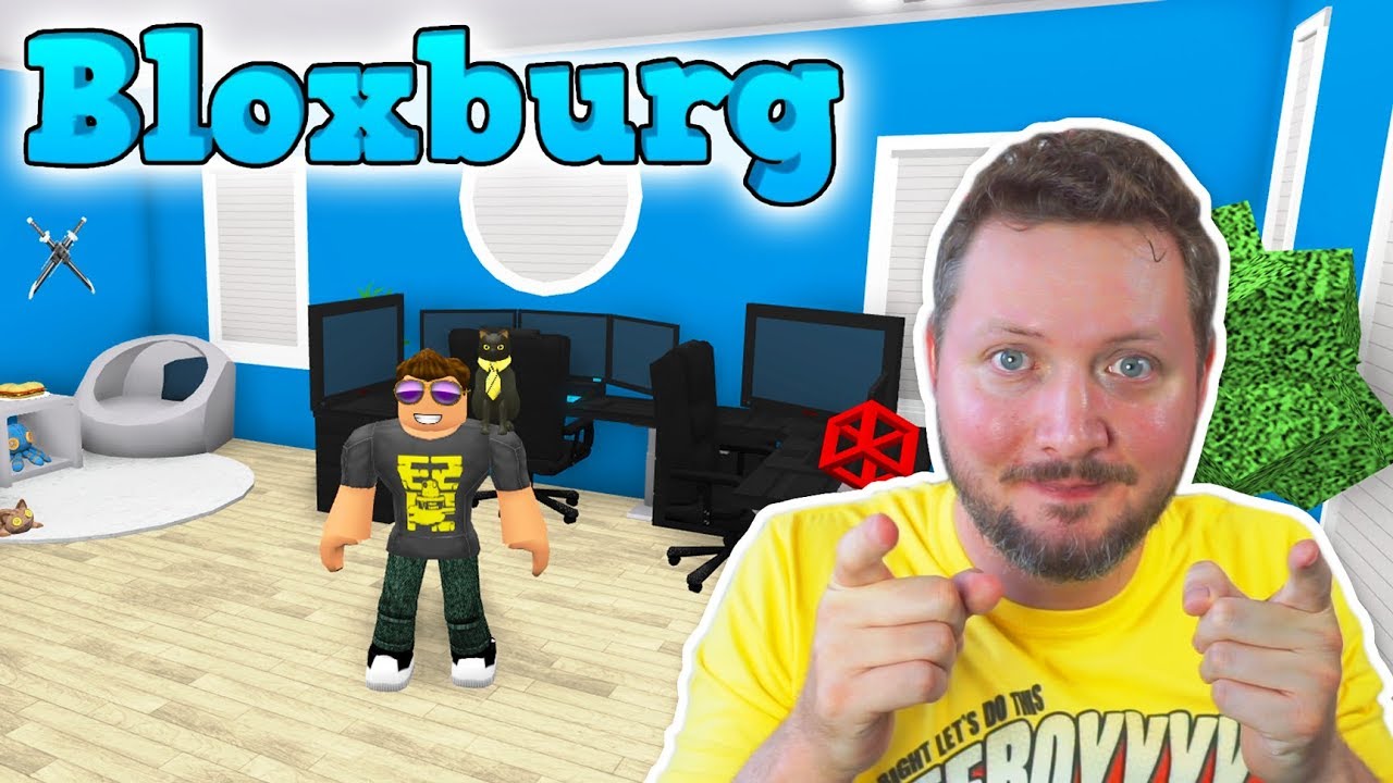 MIT GAMER RUM! - Roblox Bloxburg Dansk Ep 17 - YouTube