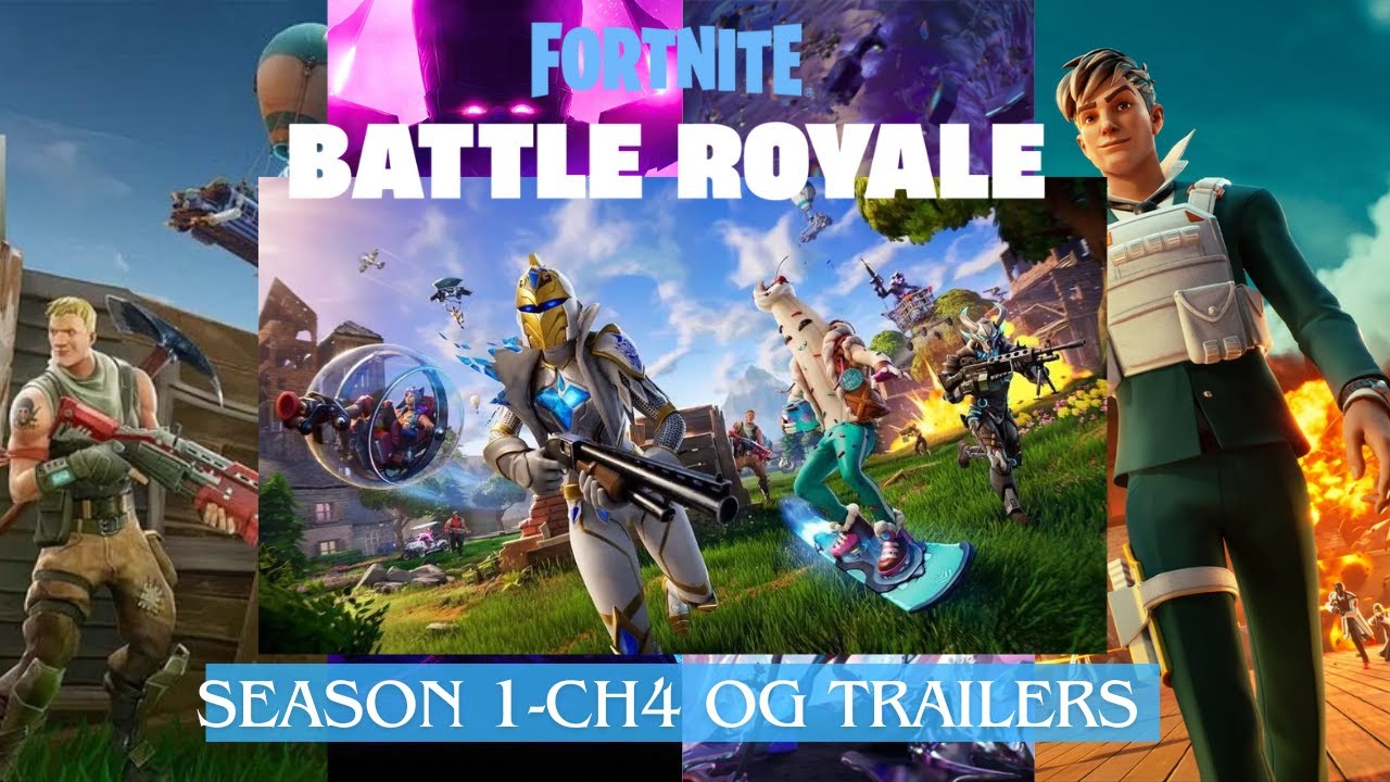 ALL Fortnite Cinematic Trailers_ Ch1 S1- Ch4 OG. (2017-2023) - YouTube