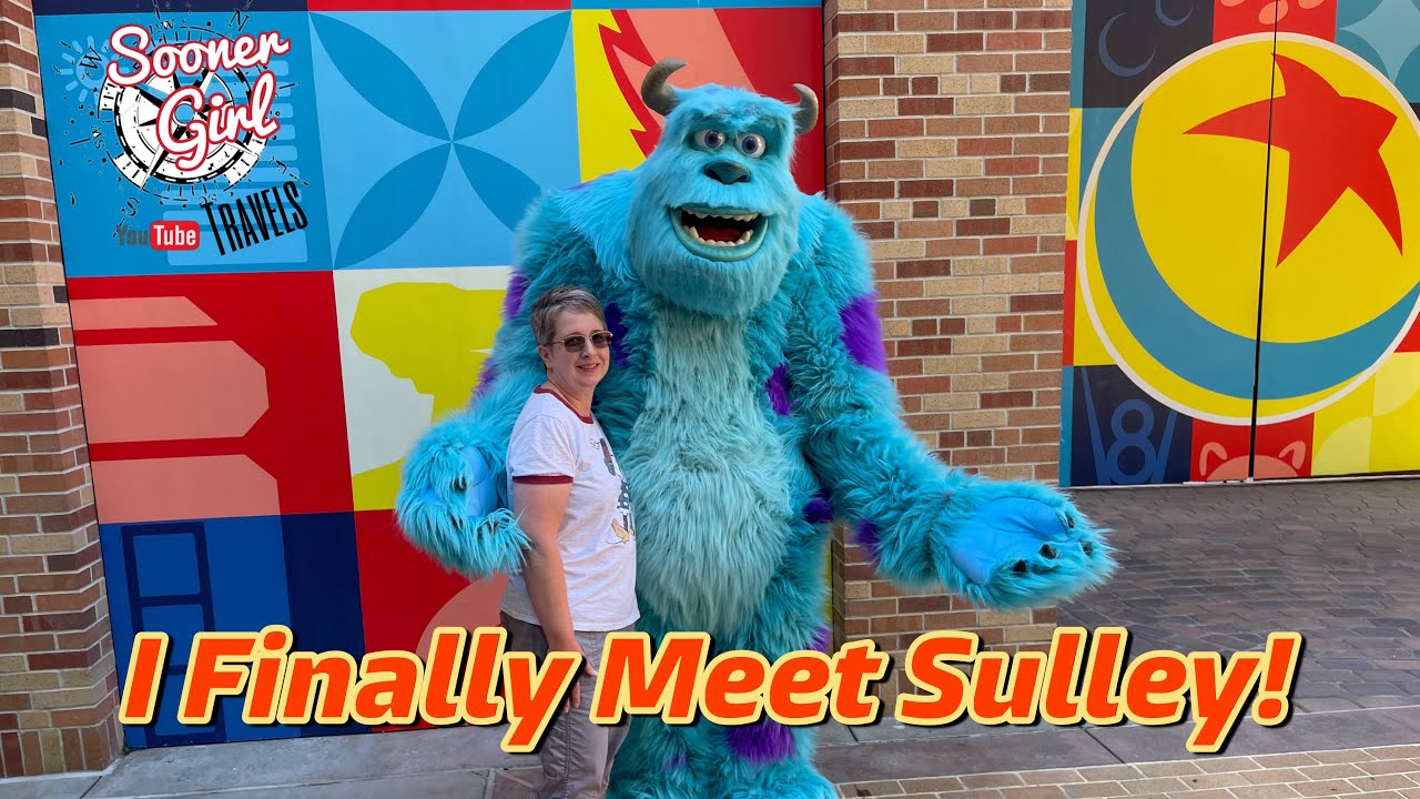 Meeting Sulley for the First Time #disneyworld #monstersinc #sulley ...