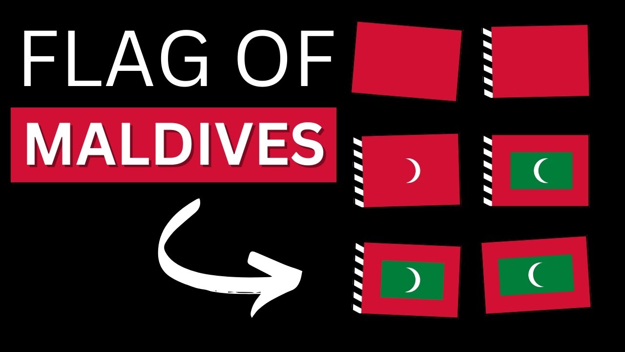 🚩 Flag of Maldives 🇲🇻 Historical Evolution - YouTube