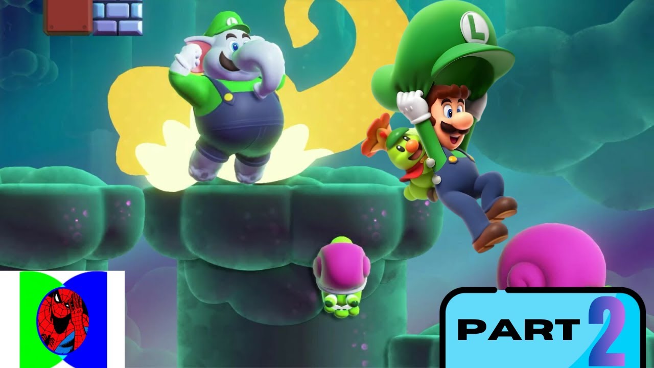 Super Luigi Wonder!? | Super Mario Bros. Wonder - Part 2 - YouTube