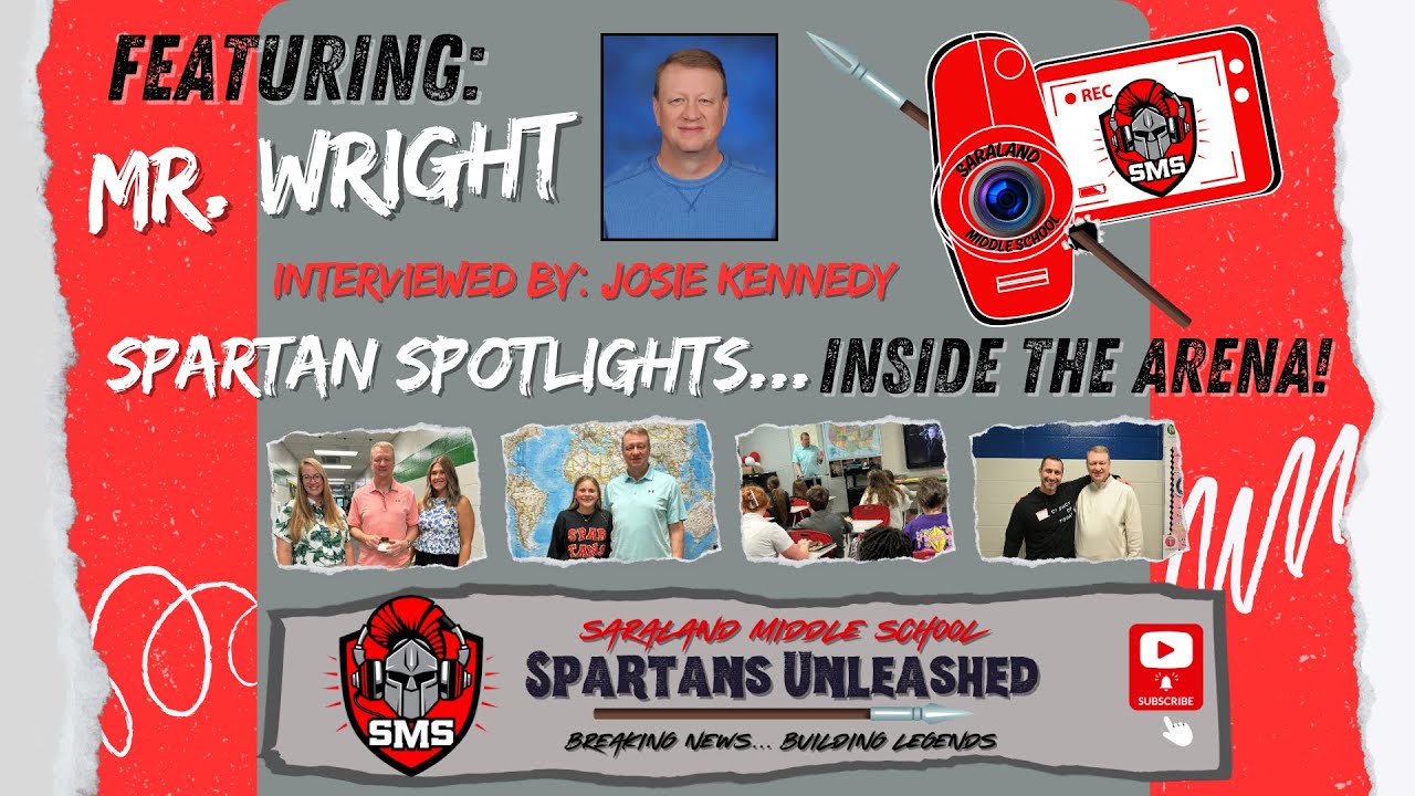Spartan Spotlights: Inside the Arena with Mr. Wright - YouTube