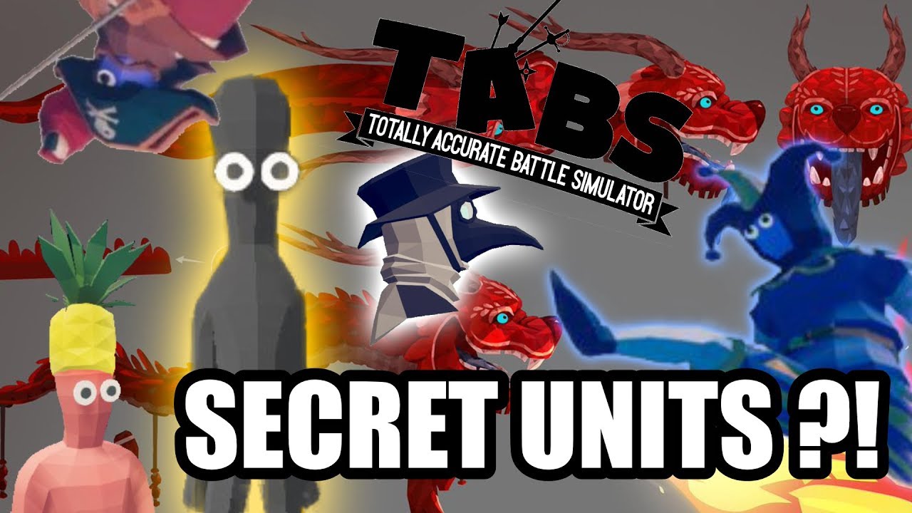 Every UNRELEASED TABS unit and its chances of it being in the *final ...