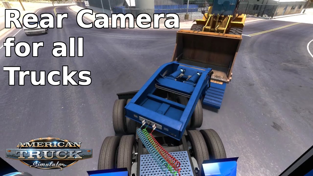 (ATS 1.39) Rear Camera for all Trucks - American Truck Simulator - YouTube