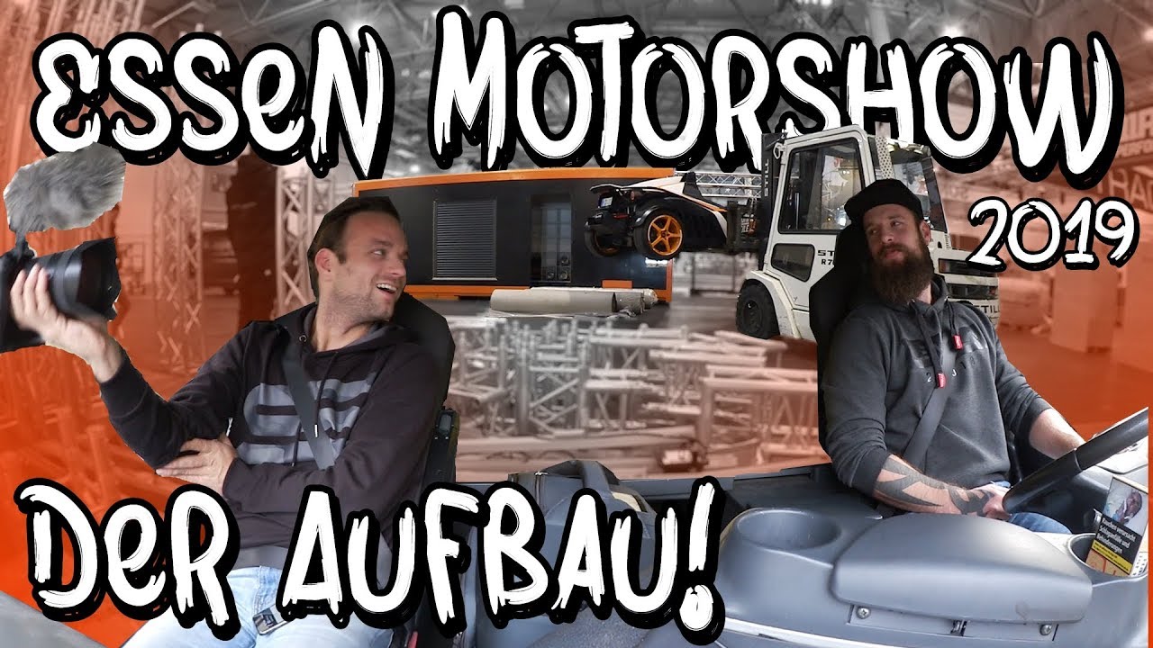 Essen Motorshow 2019 - Der Aufbau und die Geschichte der Messe ...