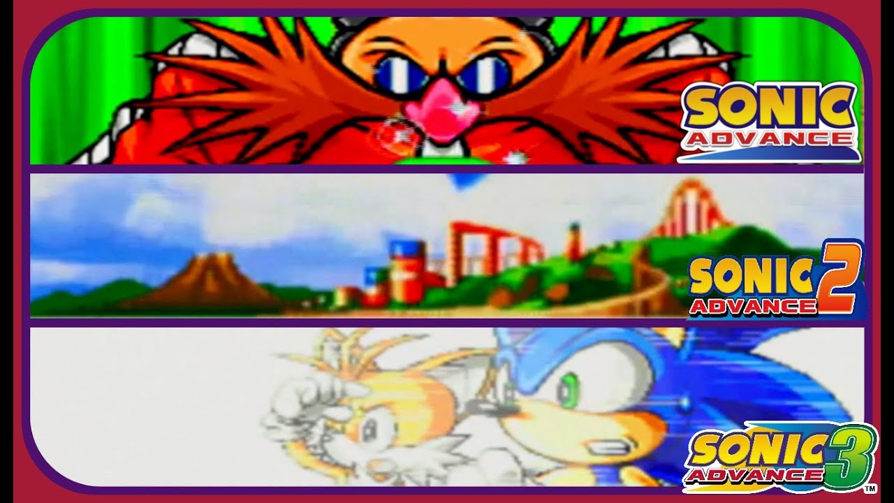 Sonic Advance Trilogy - All Openings - YouTube