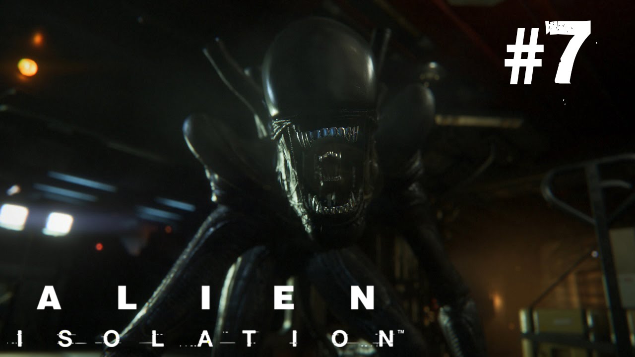 Alien Isolation Gameplay Part 7 - ALIEN IN A WHEELCHAIR?!?! - YouTube