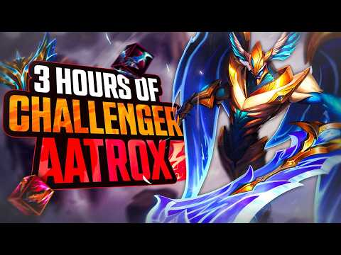 3 Hours Challenger Aatrox gameplay