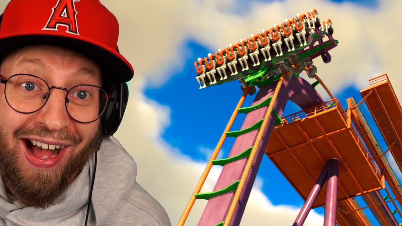 Man hænger på HOVEDET! (Planet Coaster 2 #11) - YouTube
