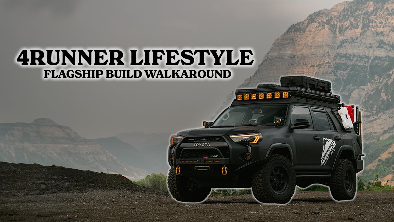4Runner Lifestyle Flagship build walkaround - YouTube