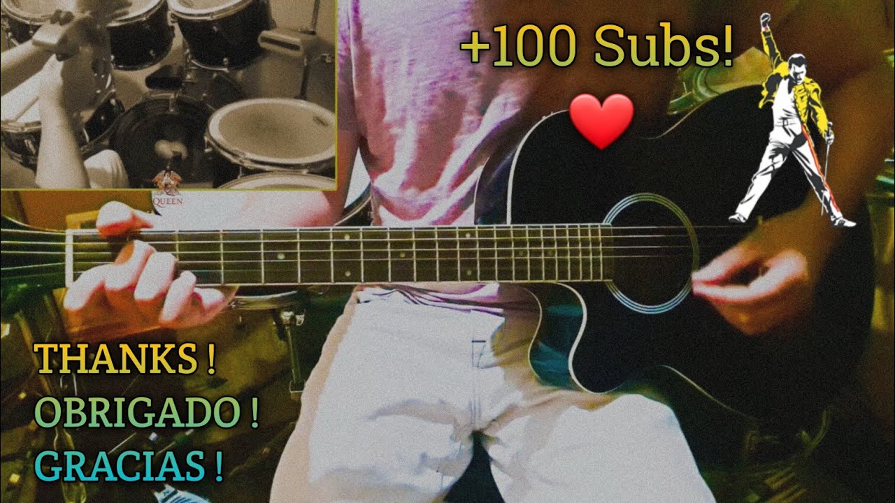 '39 - Queen - Guitar & Drum Cover (Especial 100 subs!) - YouTube