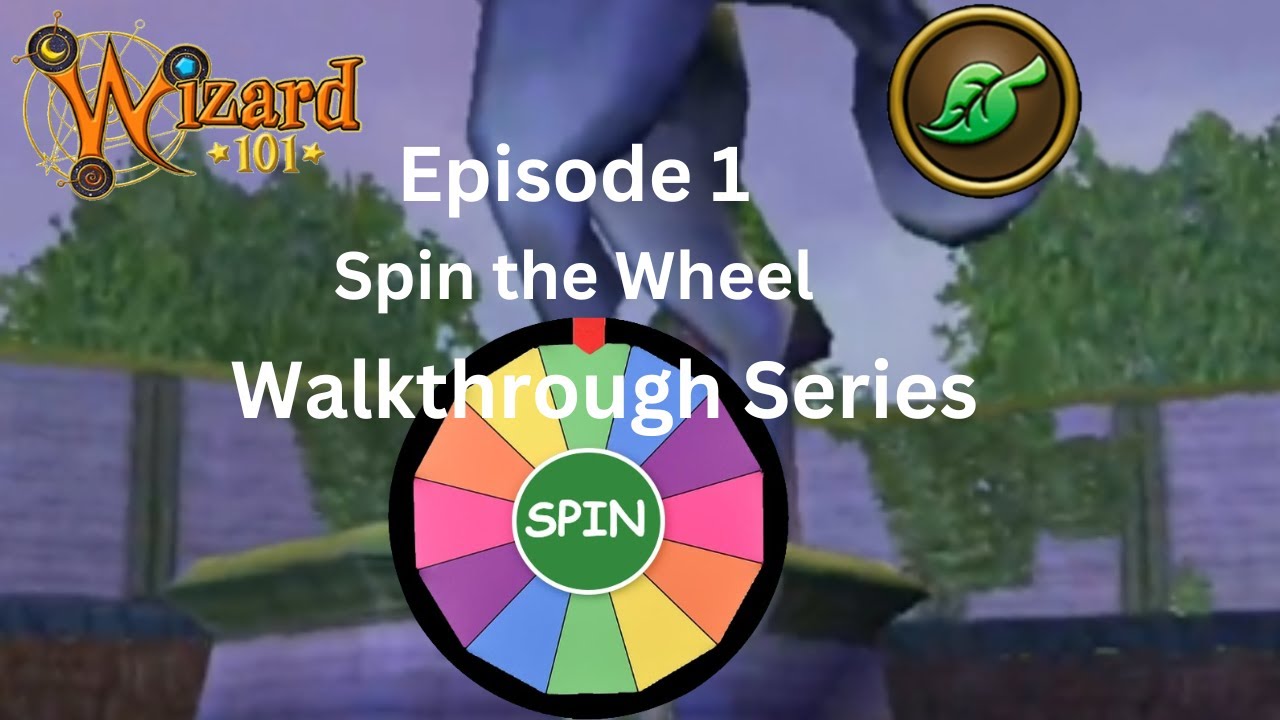 Episode 1 of Wheel of Fortune Wizard101 Walkthrough - YouTube