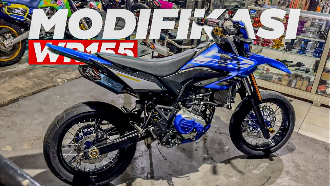MODIFIKASI YAMAHA WR ALA BAPAK BAPAK GAUL - YouTube