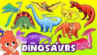 Learn Dinosaurs for kids | Learning Dinosaur Names for ... | Doovi