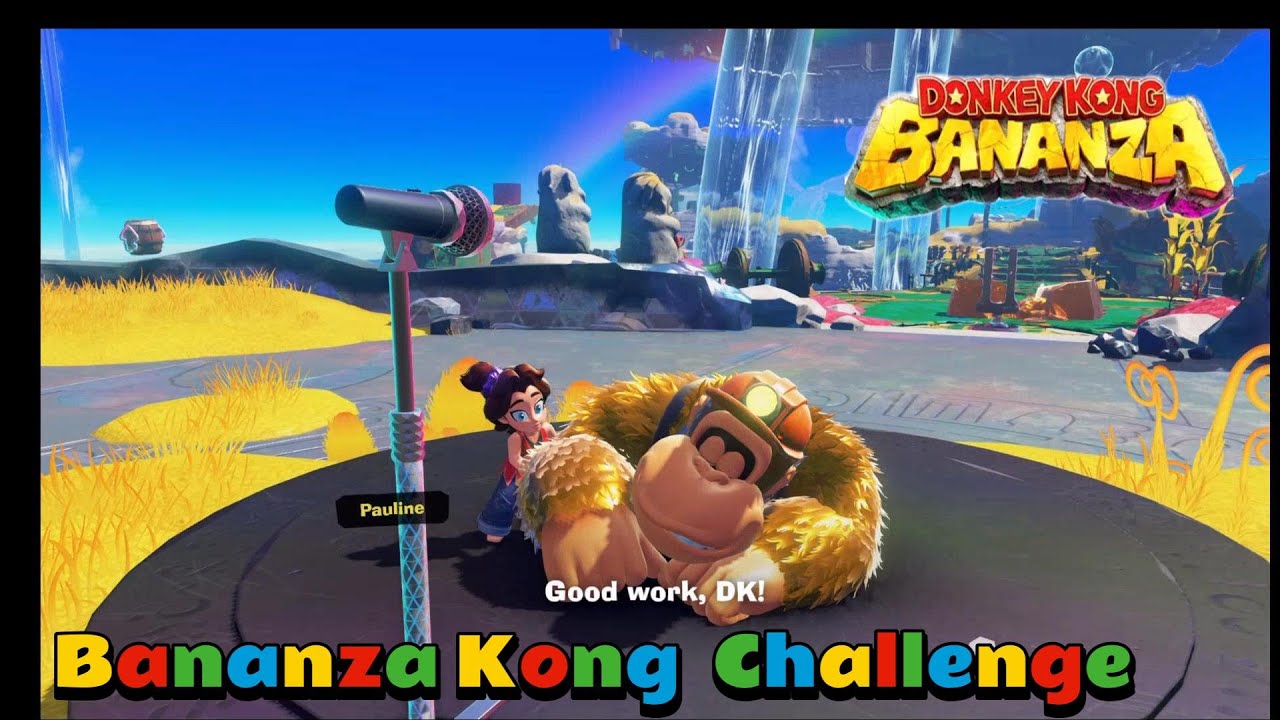 DK Banaza Kong Elder Challenge- Golden Kong Bananza Unleashed - YouTube