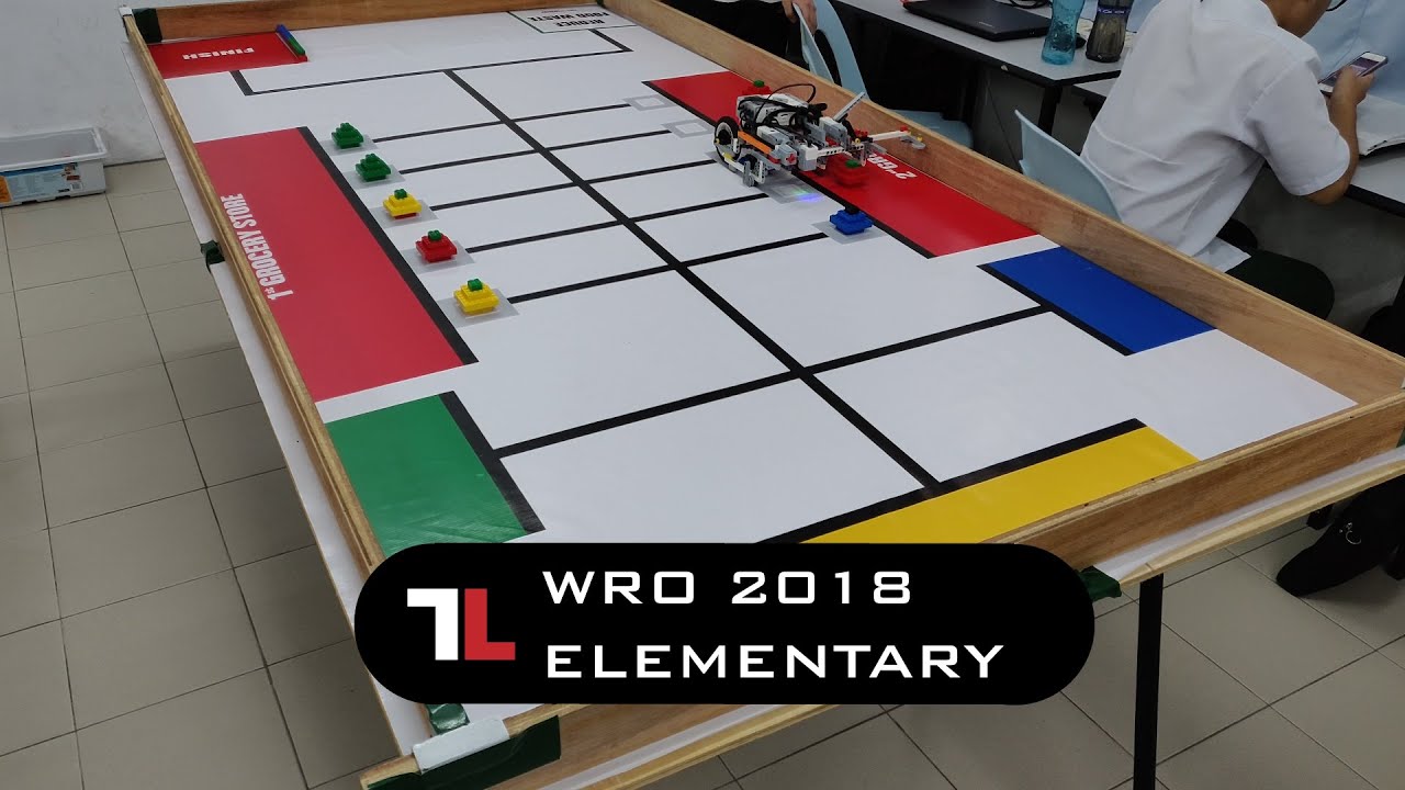 WRO 2018 Elementary - 18sec (1st Arrangement) - YouTube