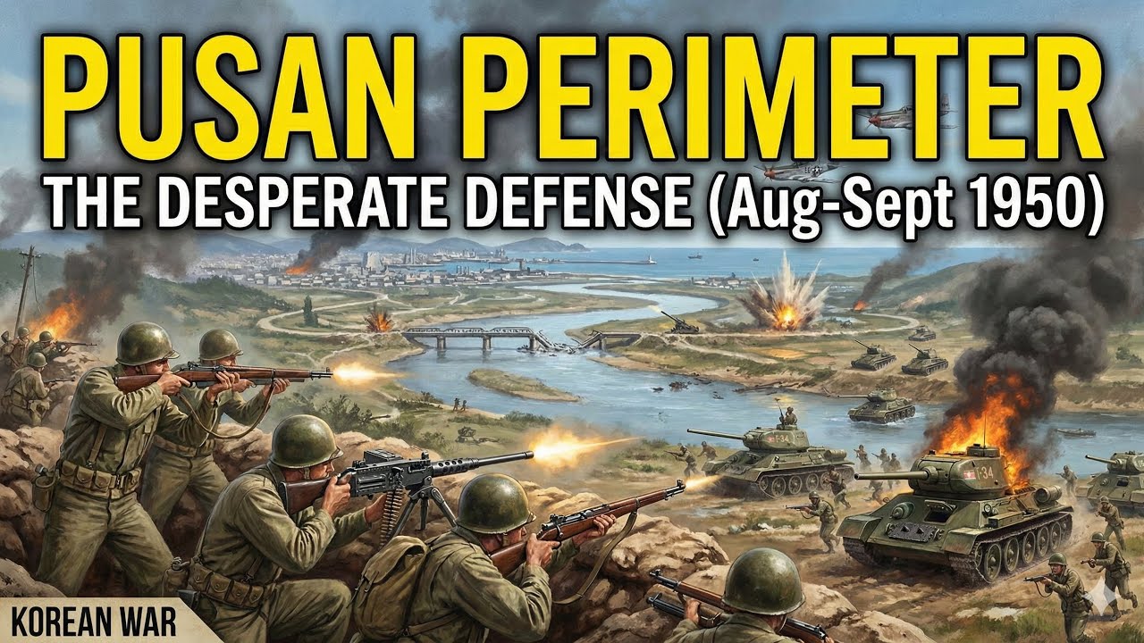Battle of the Pusan Perimeter — The Stand That Saved South Korea - YouTube