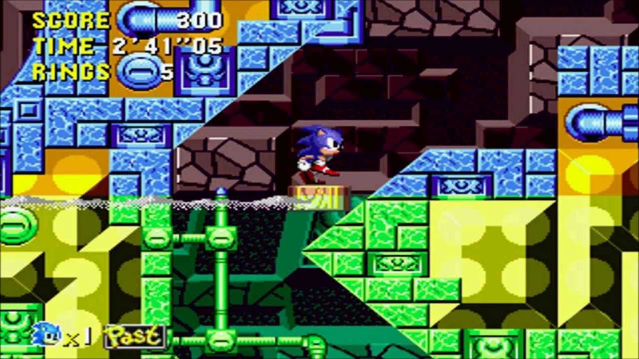 Sonic CD Soundtrack JAP - Tidal Tempest (Present) - YouTube