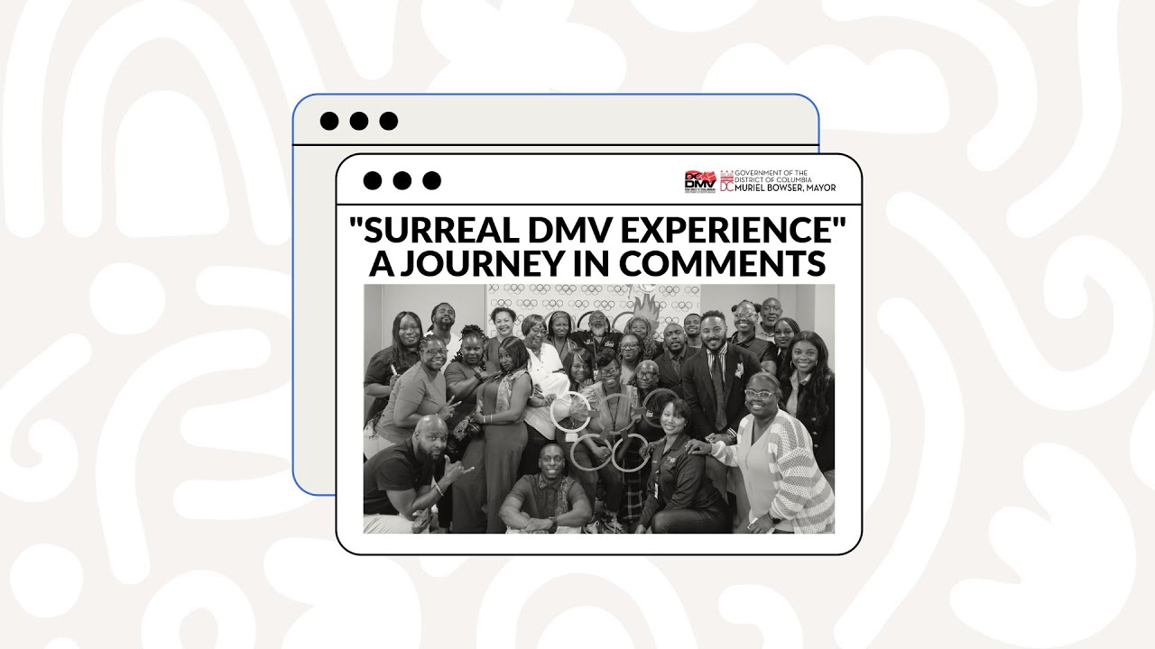 DC DMV Employee Appreciation - YouTube
