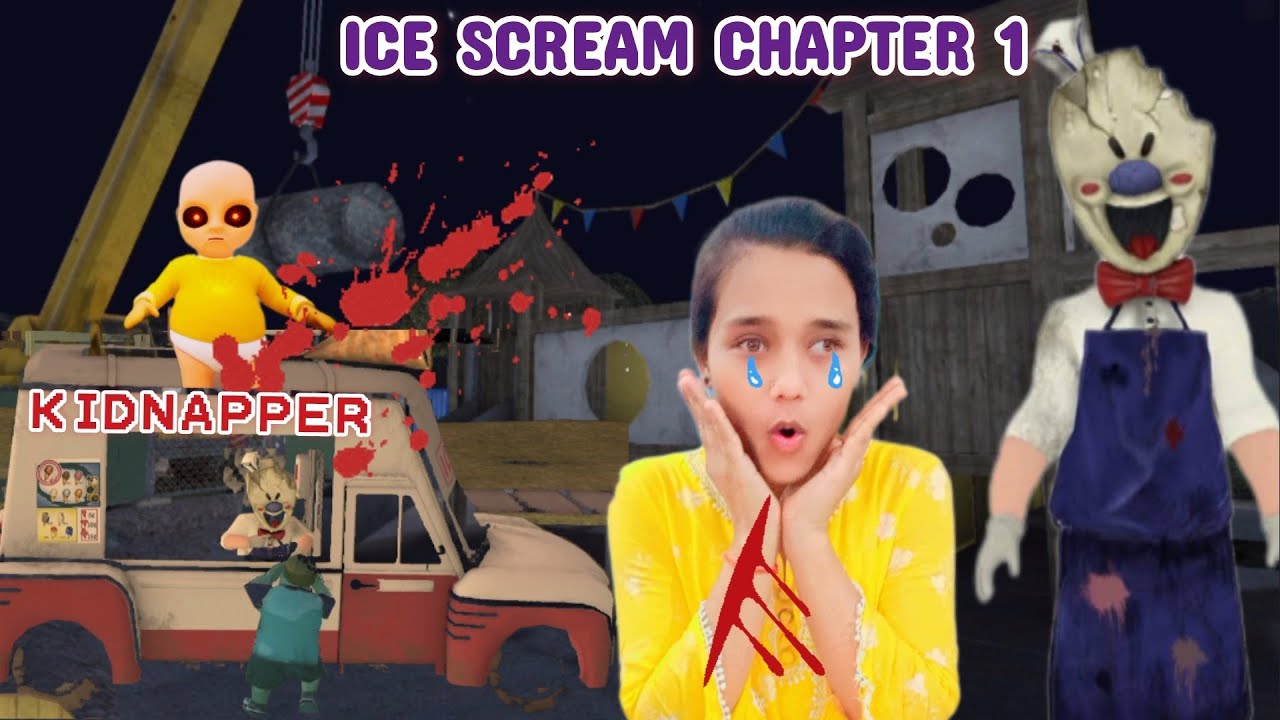 Ice Scream Chapter 1 | Horror Escape Gameplay Video| Most Interesting ...