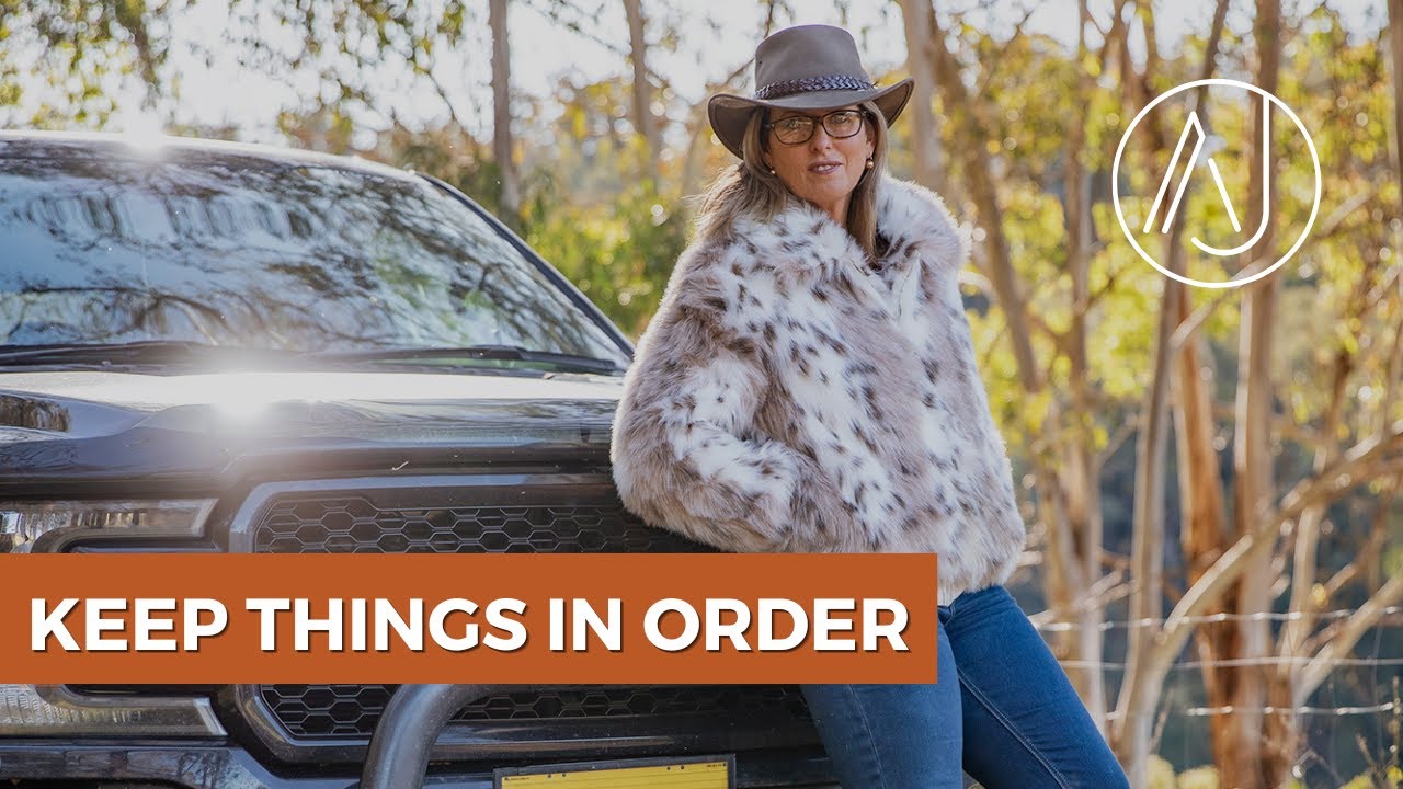 Keep things in order, be where you are. - YouTube