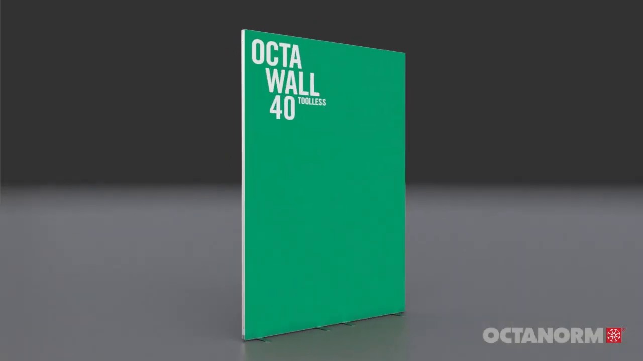 OCTANORM OCTAwall 40 - Toolless - YouTube