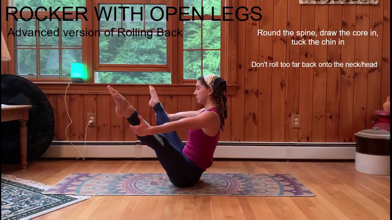Rocker with Open Legs (Classic 34 Mat Series Pilates) - YouTube