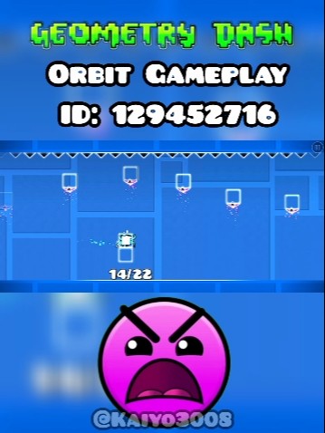 Orbit Gameplay in Geometry Dash 2.2 || #shorts#gdupdate #geometrydash# ...