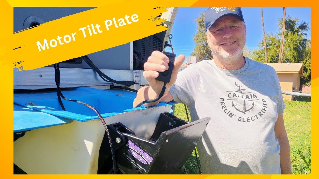 EP 19 - Electric Motor Tilt Plate Installation - YouTube