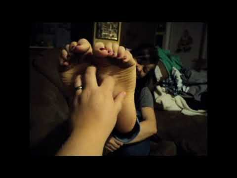 Emo Gril Dirty Feet Tickle