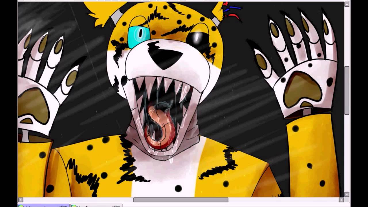 Chase the Cheetah ~ speedpaint - YouTube
