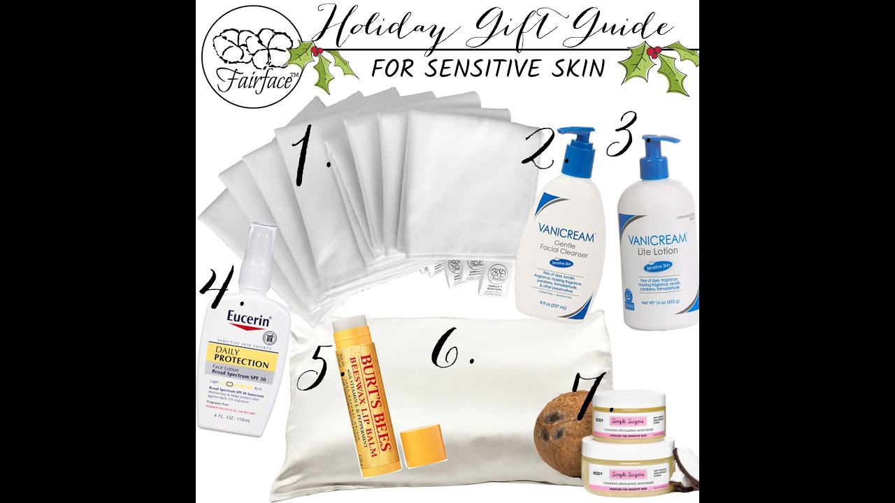 Sensitive Skin Holiday Gift Guide - featuring our favorite sensitive ...