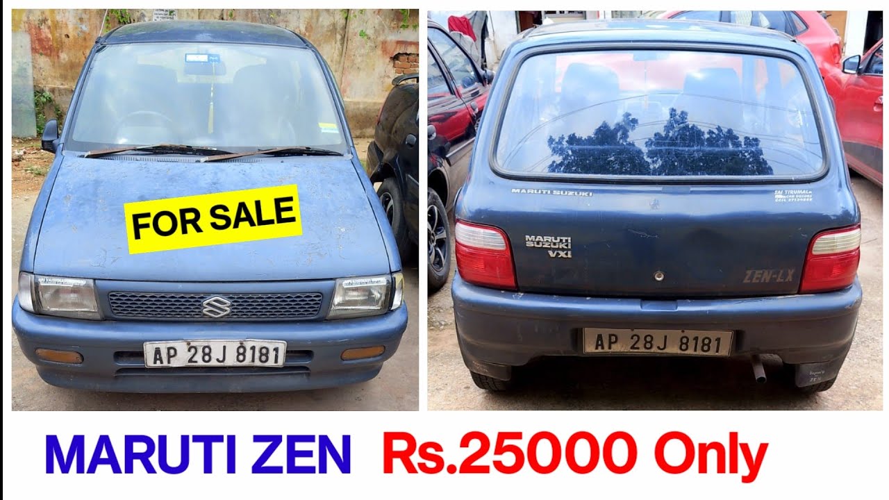 అమ్మకానికి 1998 MARUTI ZEN | Rs.25000 Only | 8247501777 - YouTube