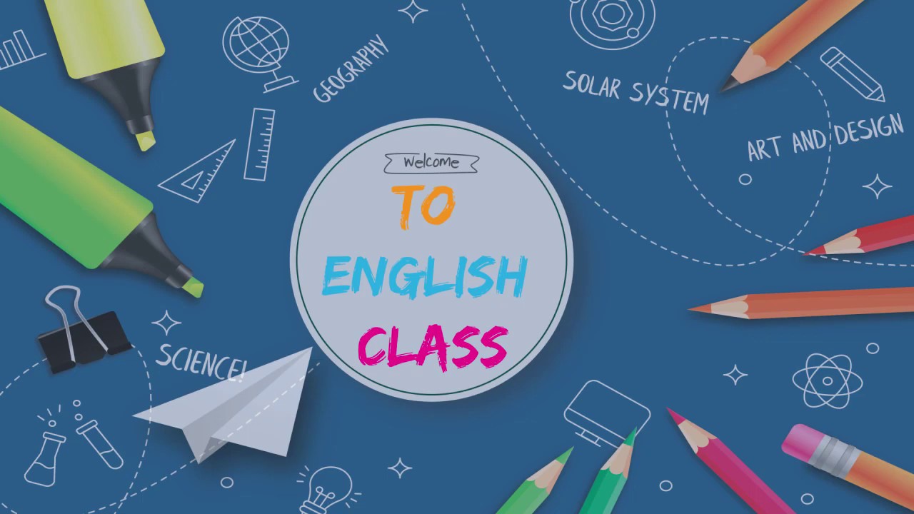 My First English Class YouTube My First English Class YouTube