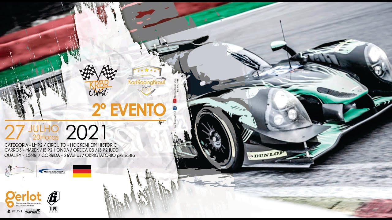 ASSISTA AGORA - 2°EV COPA LMP21 OLDEST KRBR PCARS 2 2021 - HOCKENHEIM ...