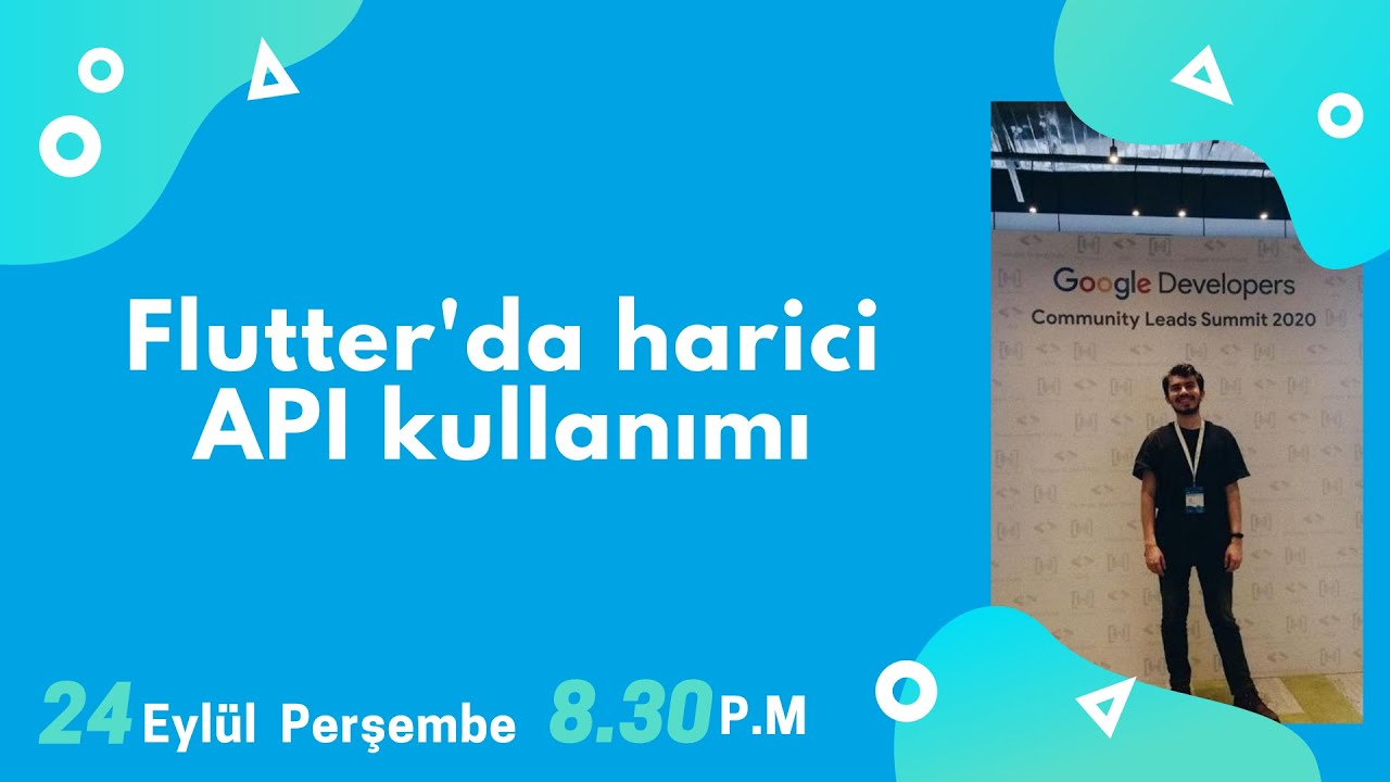 Flutter'da harici API kullanımı | Study Jam | Buğra Göksu - YouTube