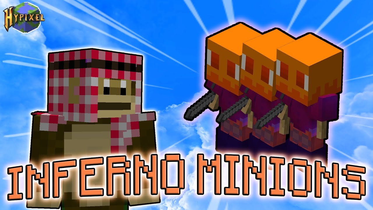 My FIRST INFERNO Minions! - Hypixel Skyblock (SB Ep. 119) - YouTube