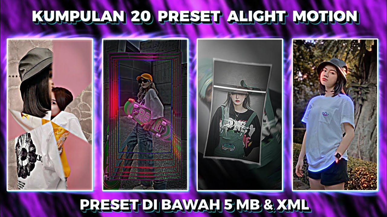 Kumpulan 20 Preset Base Alight Motion Jedag Jedug Viral Terbaru 2023 | Preset Dibawah 5mb & Xml ...