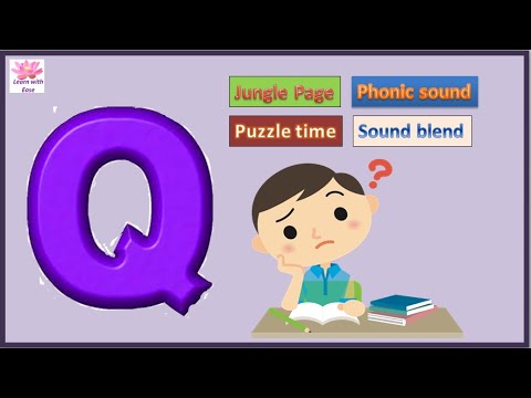 How to read Phonic sounds | Phonic sound of Q | Learn with ease ...