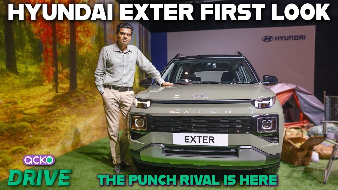 Hyundai Exter First Look - YouTube