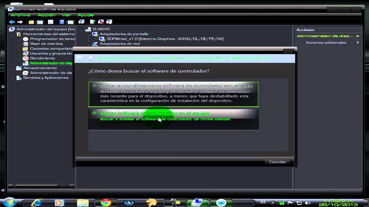 COMO INSTALAR CONTROLADOR DE VIDEO DESDE SU PC - YouTube